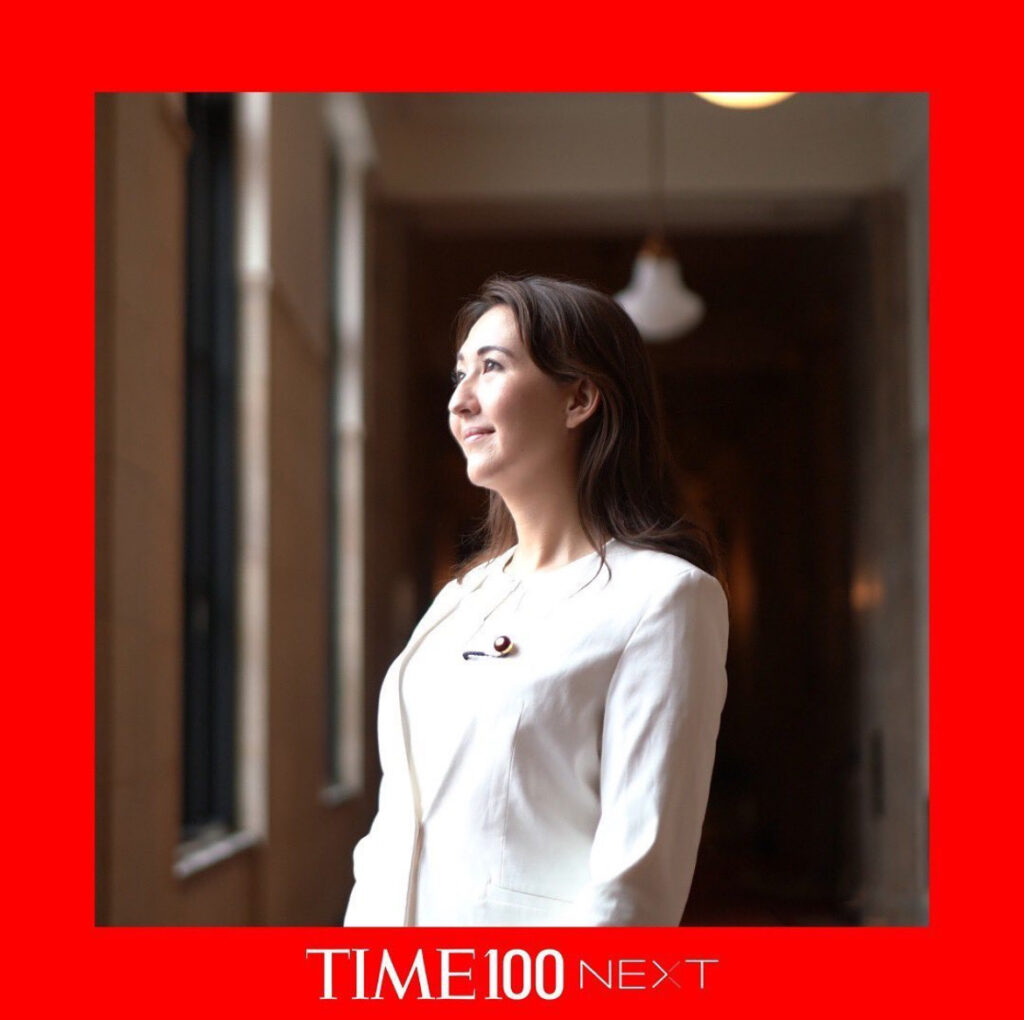 TIME100 Nextに選出されました – えりアルフィヤ 公式ホームページ